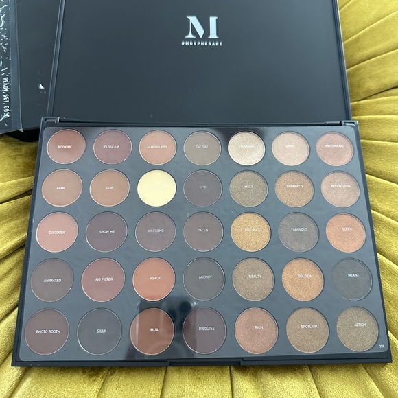 MAC Cosmetics | Makeup | Morphe 35r Ready Set Gold Eyeshadow Palette ...